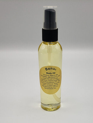Moisturizing Body Oil – Benu Products
